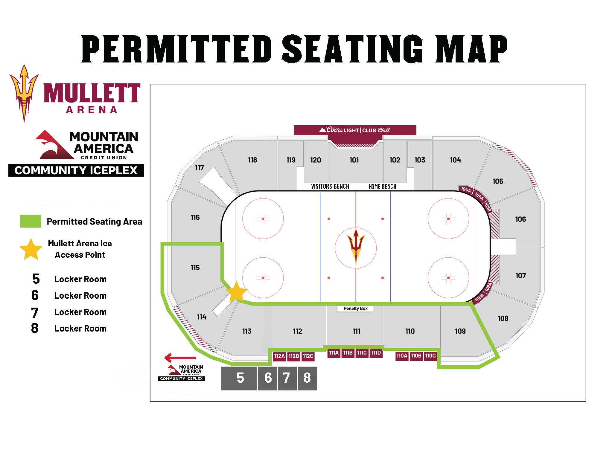 Arena & Parking Info :: Mullett Arena